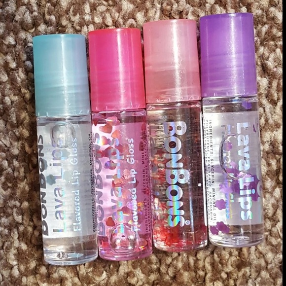 bon bons | Makeup | Bon Bons Lava Lips Roll On Lipglosses Set Of 4 ...